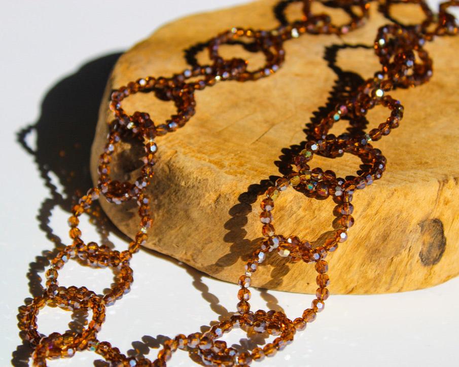 Coco Crystal Link Necklace – Bali Queen