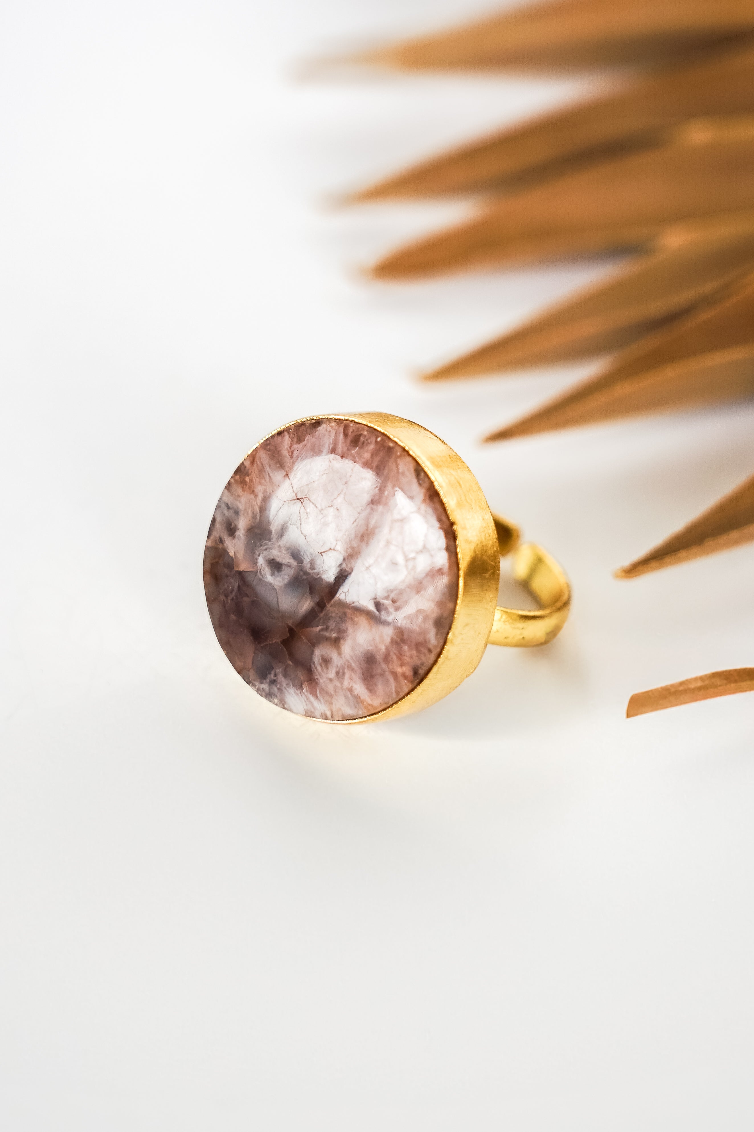 Dasha Smokey Quartz Ring – Bali Queen