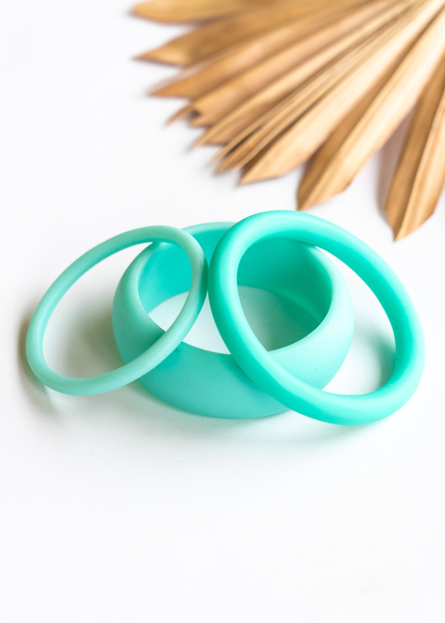 Aqua Resin Bangles – Bali Queen
