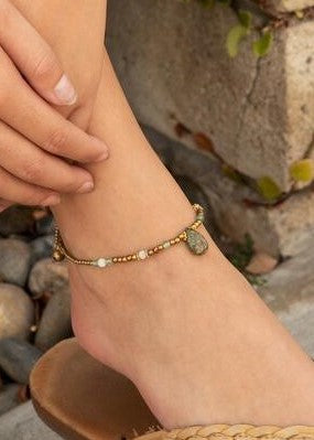 Bell & Stone Anklet 4-Pack – Bali Queen