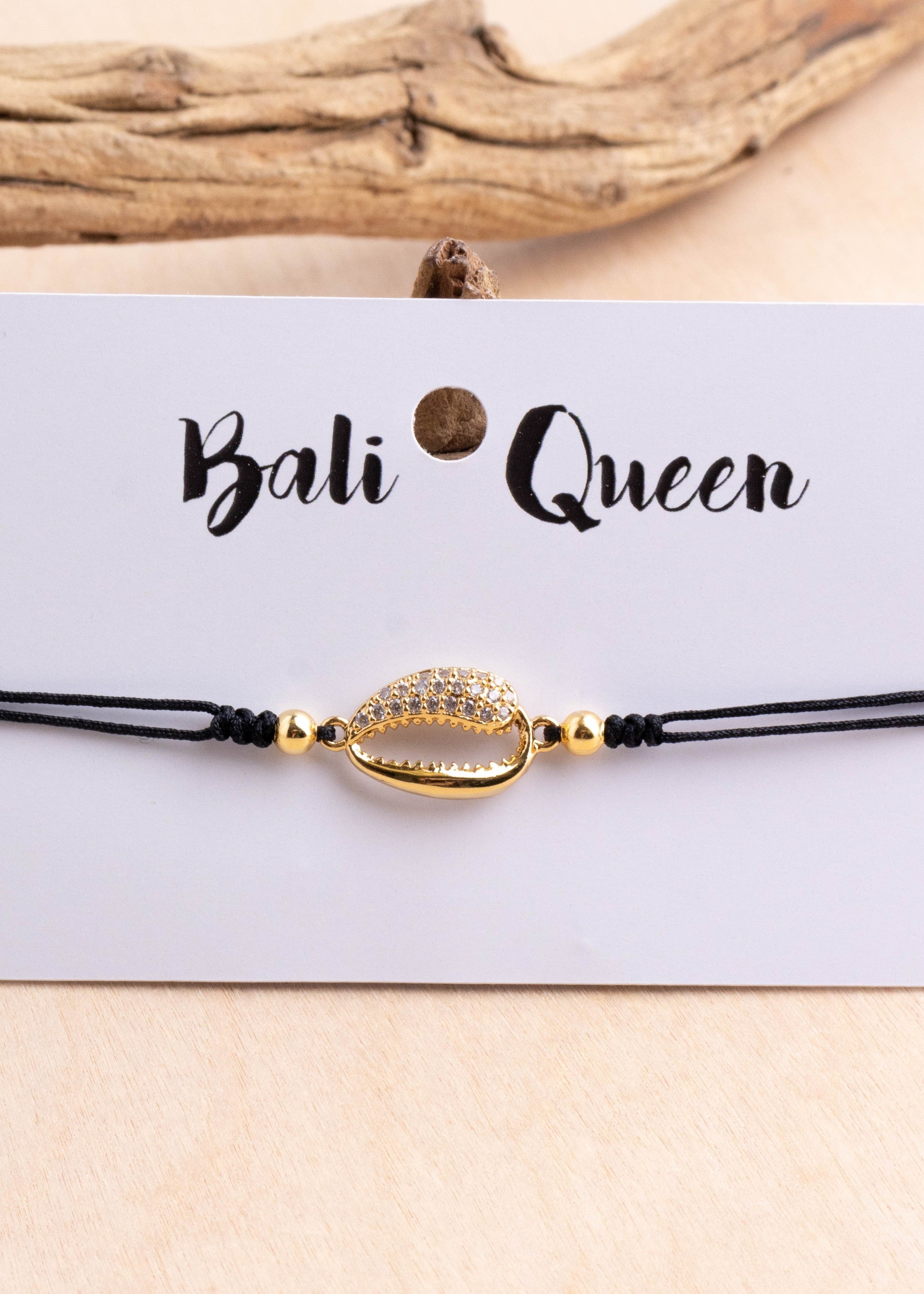 Glitz Cowrie Pull Bracelet – Bali Queen